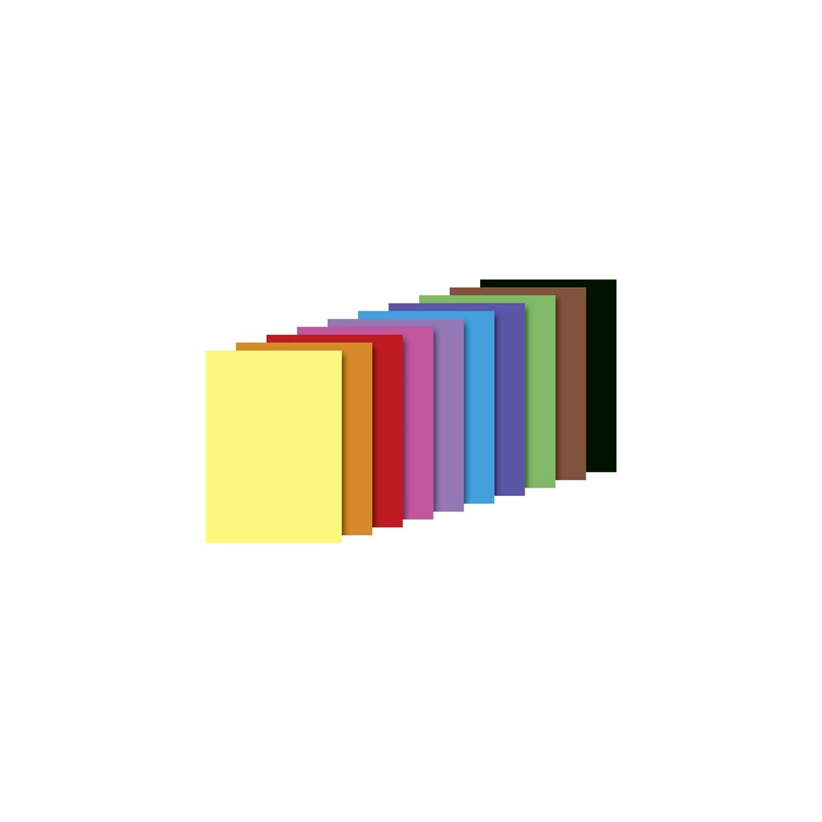 Coloured Paper Pad A3 130g 10Bl 10 pieces, 34,16