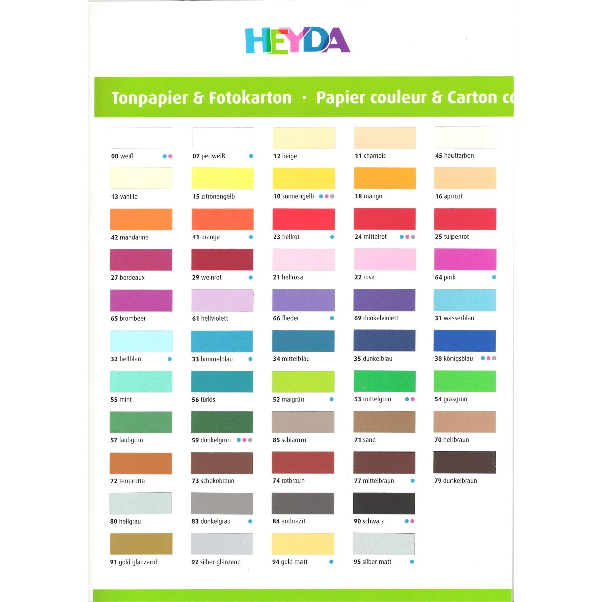 Coloured Card A4 300g 50 sheets, 8,42